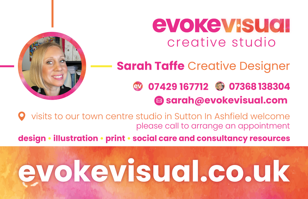 NEW LOOK BUSINESS CARDS - evoke visual