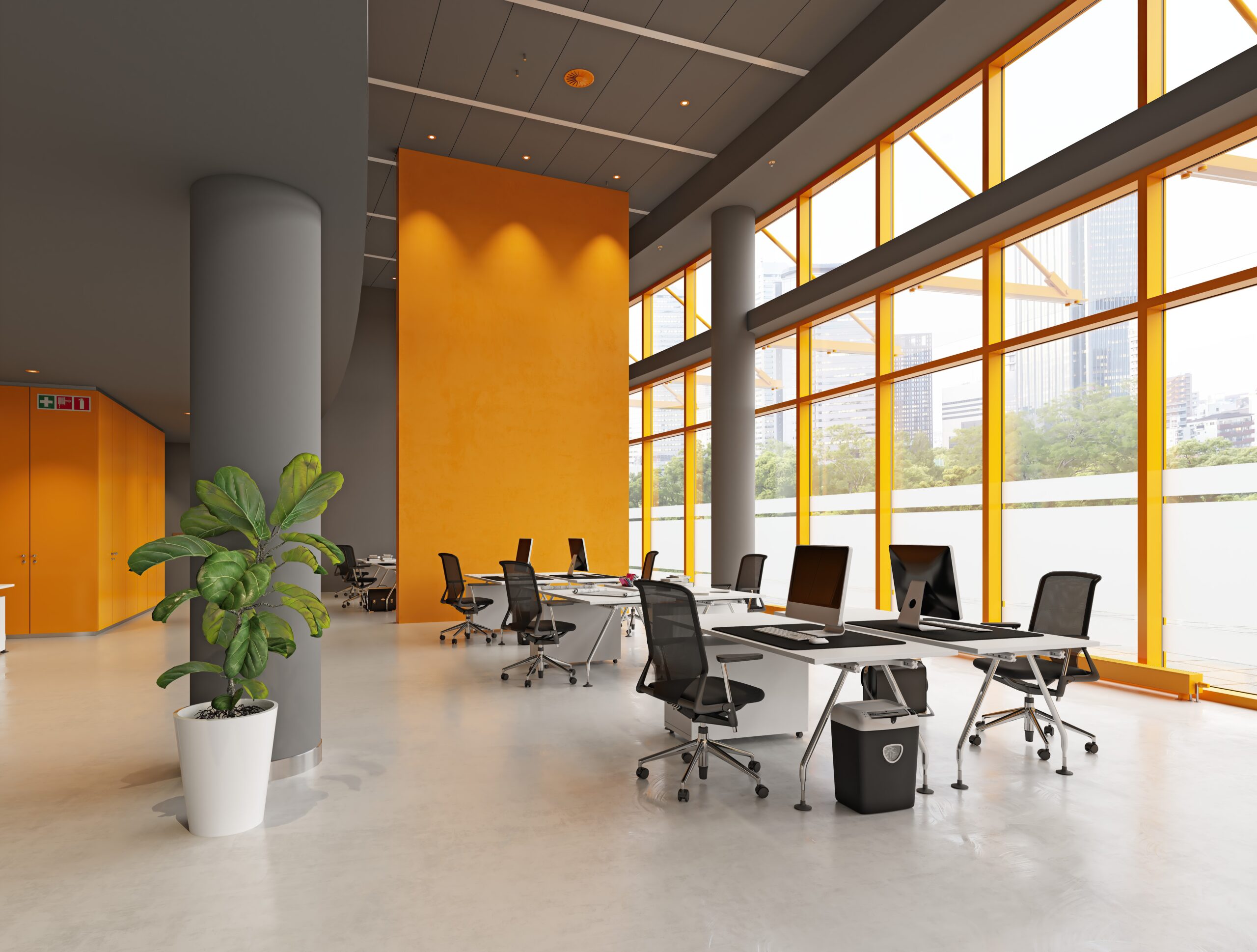 Branded Workplaces - evoke visual