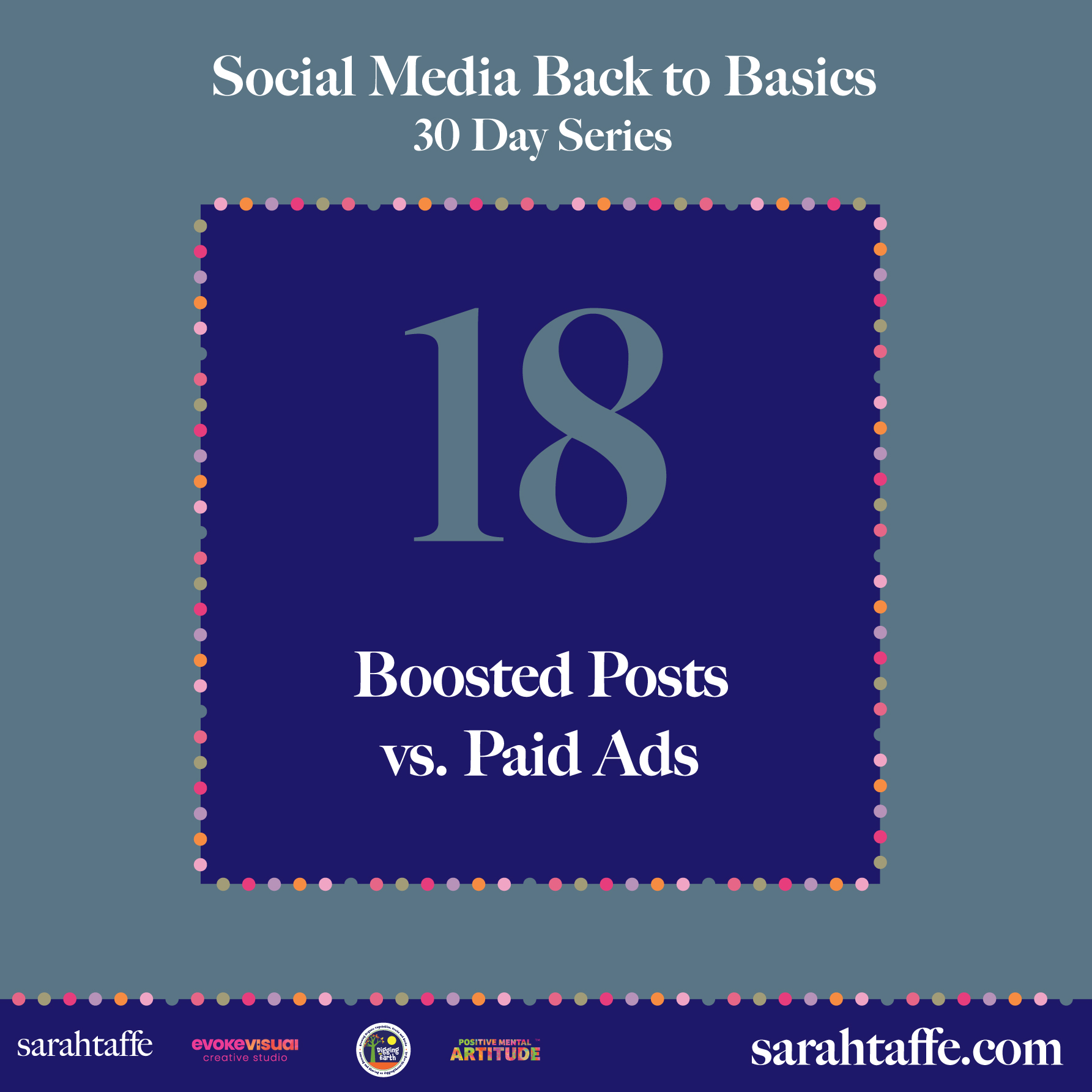 18 - Boosted Posts vs. Paid Ads - evoke visual
